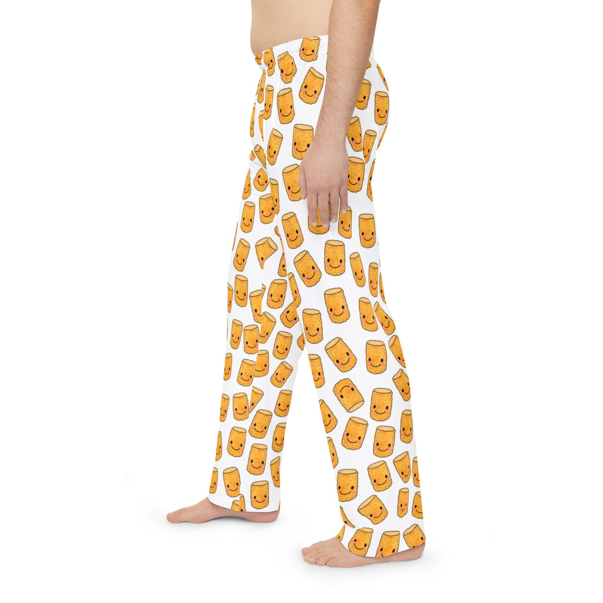 Cute Hand-drawn Tater Tot Men's Pajama Pants (AOP) - Etsy