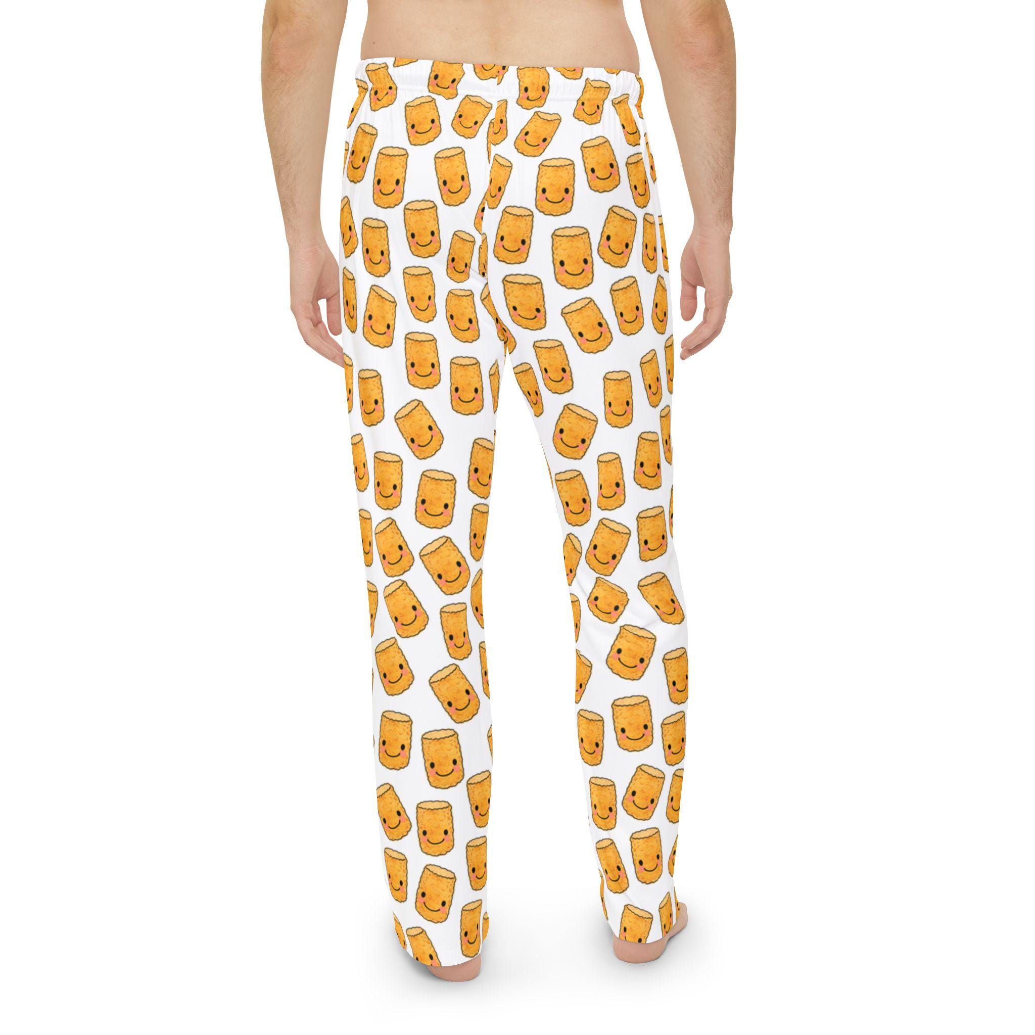 Cute Hand-drawn Tater Tot Men's Pajama Pants (AOP) - Etsy