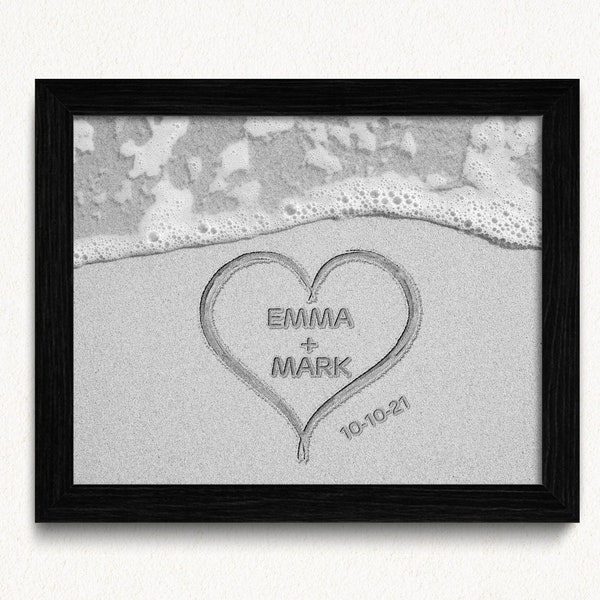 Names in the Sand - Etsy