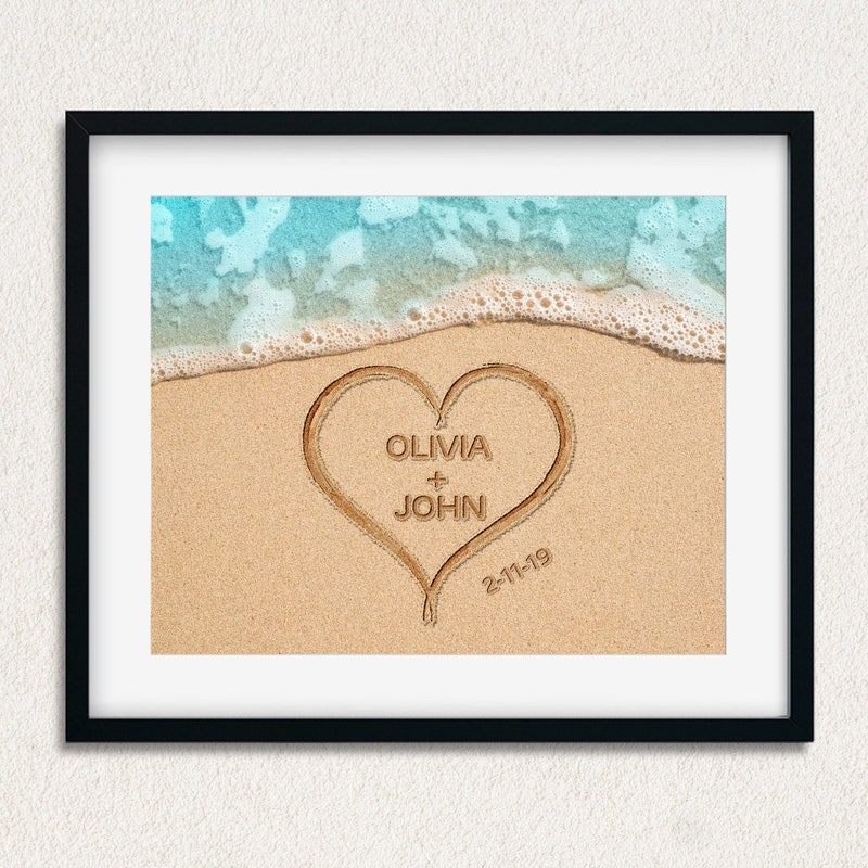 Names in the Sand - Etsy