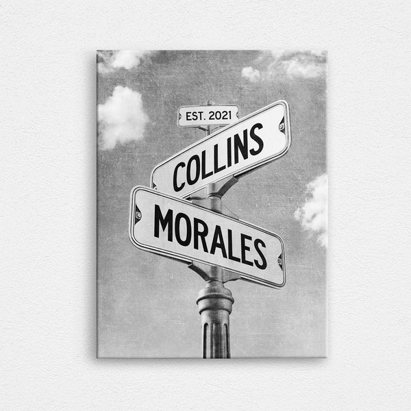 Wedding Street Sign - Etsy