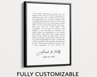 Custom Eulogy Print - Etsy