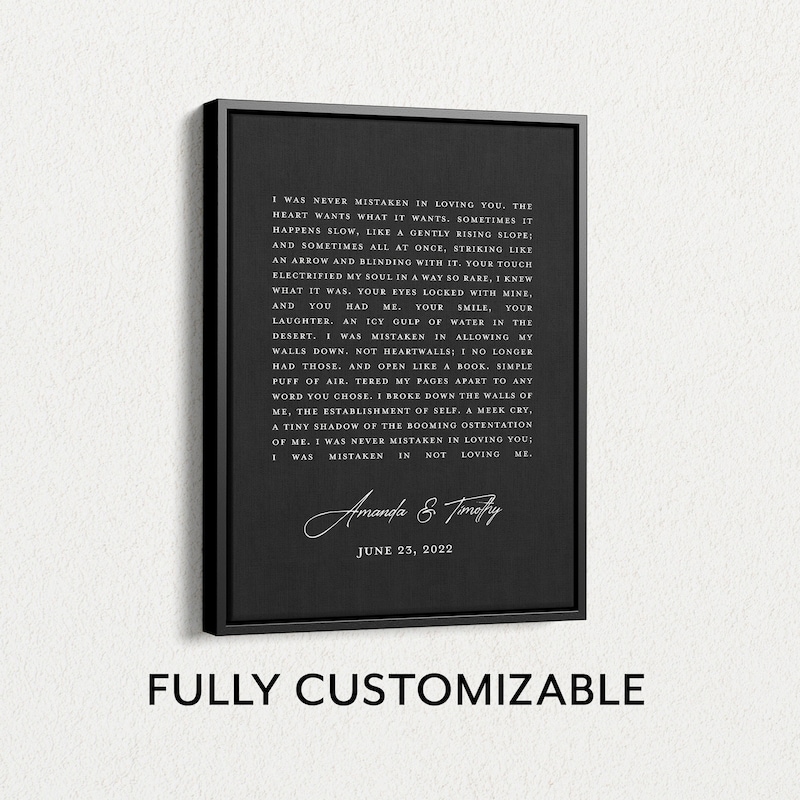 Song Lyrics Wall Art - Etsy