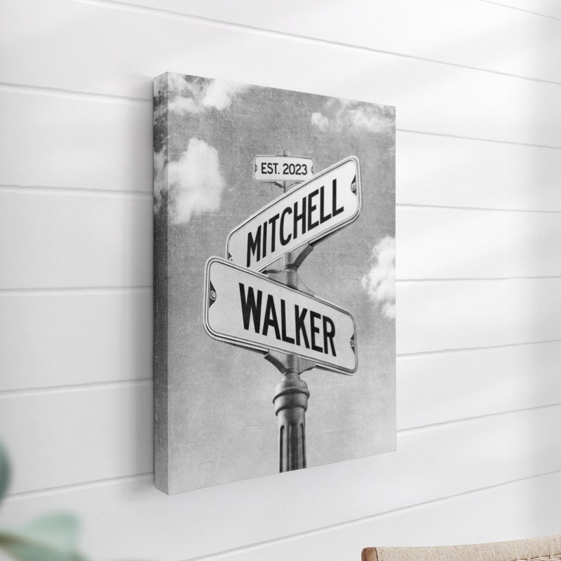 Family Crossroad Sign - Etsy