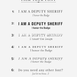 Custom Law Enforcement Metal Art: Personalized Police Officer Gift - Etsy