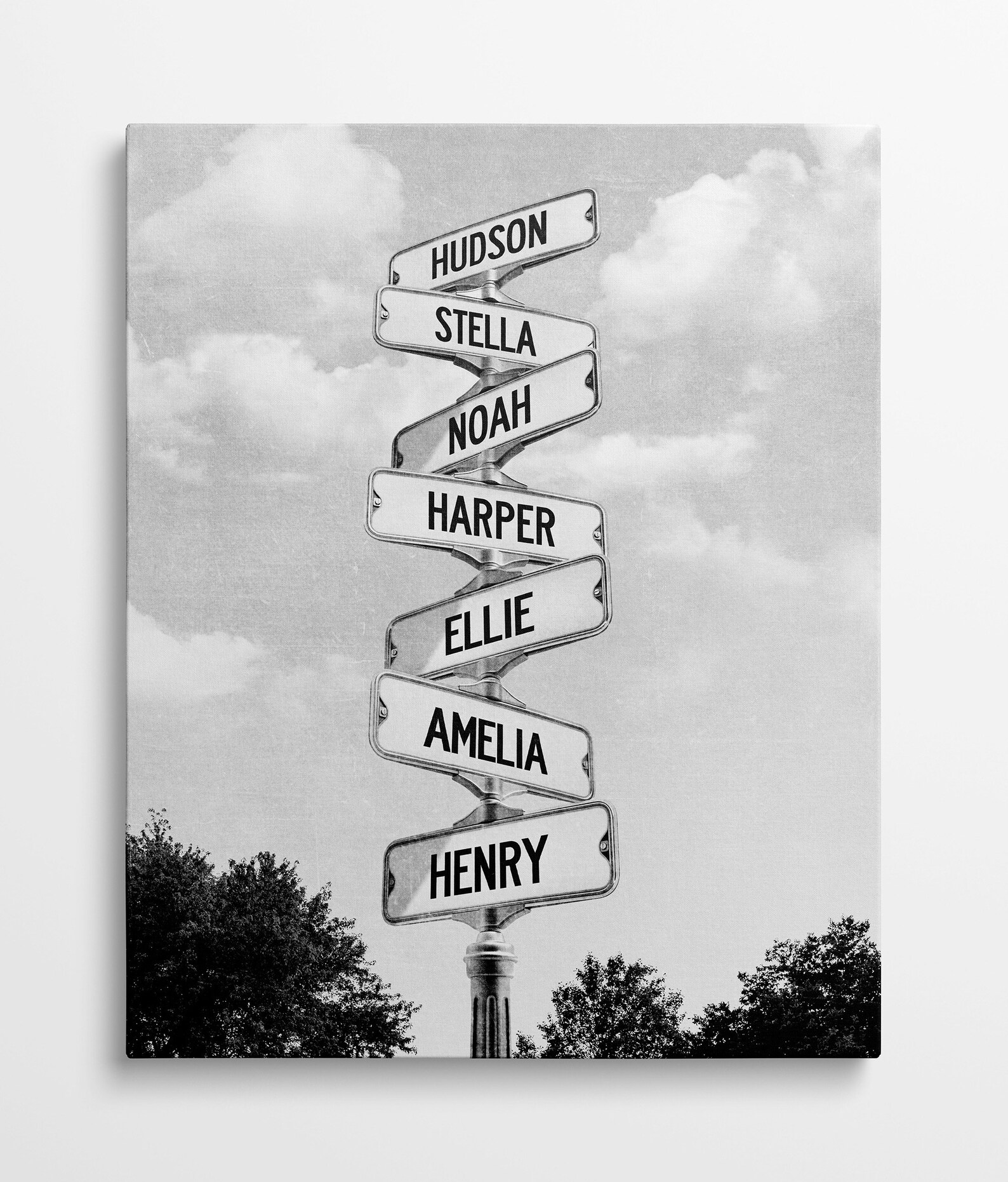 Custom Family Sign for Home on Canvas Family Gift With New | Etsy