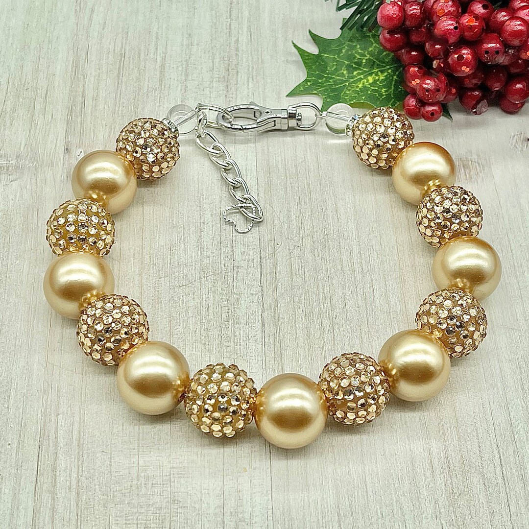 Necklace for Dogs Wedding Accessory for Dog Elegant Beaded Dog Collar ...