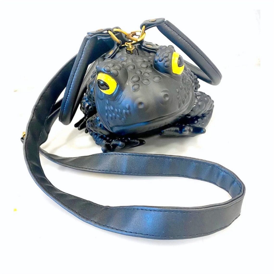 Windy Willow Black Toad Bag Purse Handbag Witch Frog - Etsy