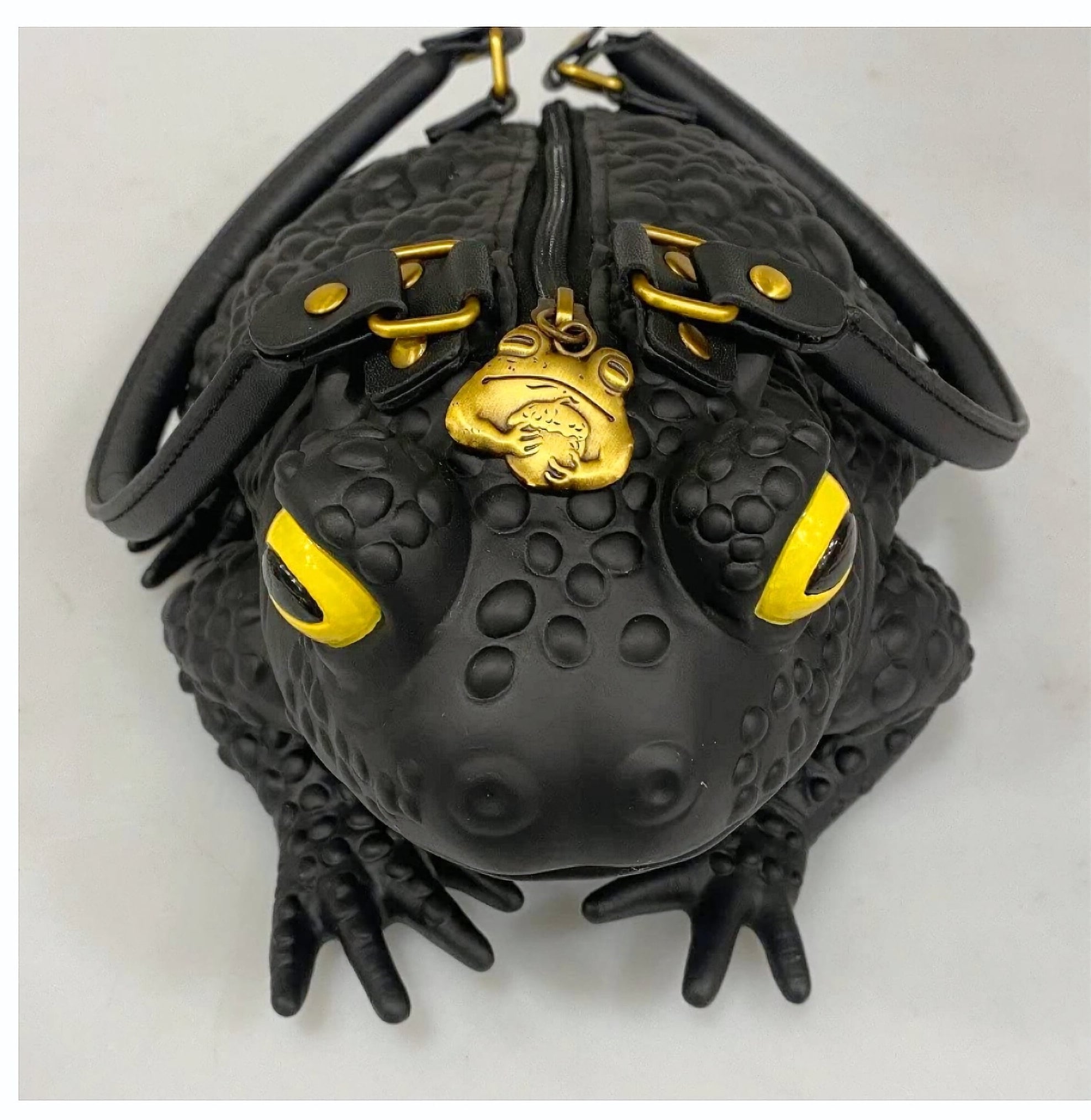 Windy Willow Black Toad Bag Purse Handbag Witch Frog - Etsy