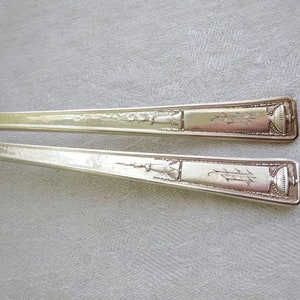 Vintage R. Wallace 1835 Serving Spoons Soup Spoons Monogram | Etsy