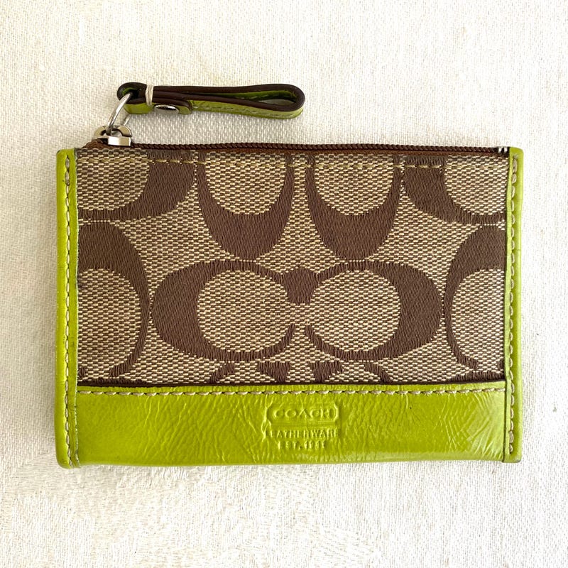 Coach Vintage Wallet - Etsy