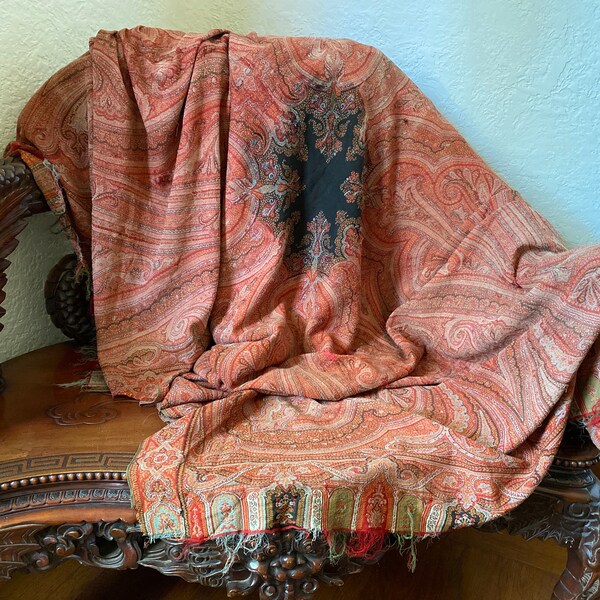 Paisley Throw - Etsy