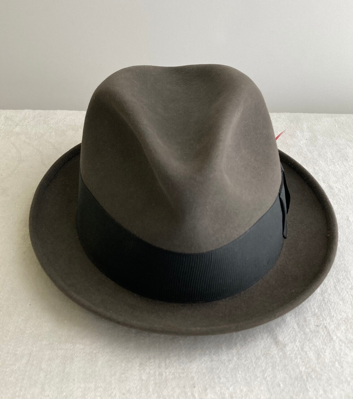 Vintage Dark Gray Fedora, Maclane Royal, Unisex, Hipster - Etsy