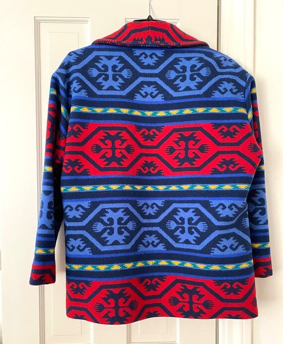 Rare Vintage Pendleton Blanket Jacket, Navajo, Southw… - Gem