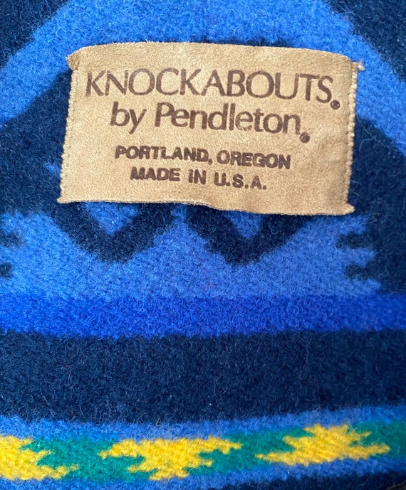 Rare Vintage Pendleton Blanket Jacket, Navajo, Southw… - Gem