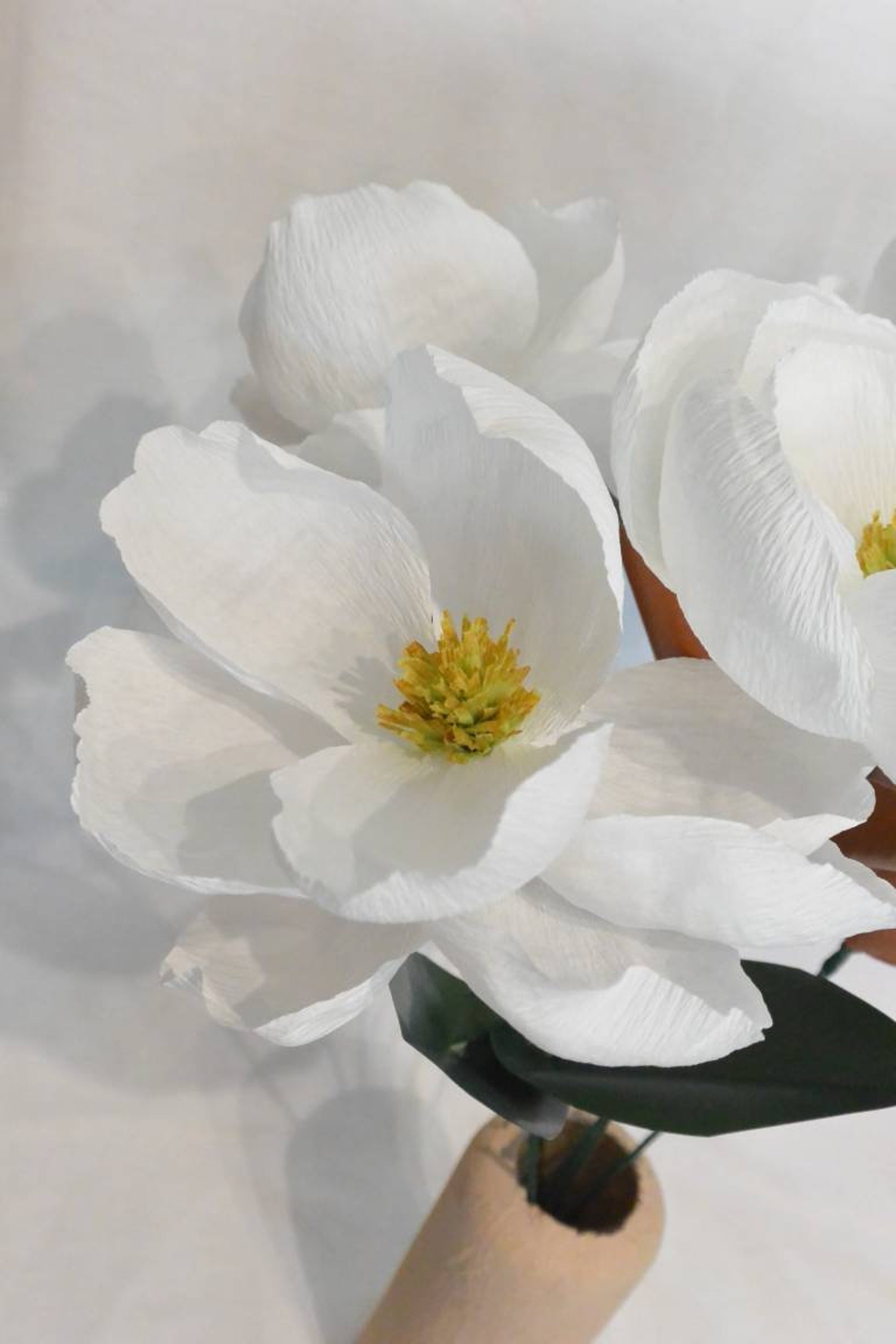 Paper Magnolia Flower Magnolia Decor Large Paper Flowers - Etsy