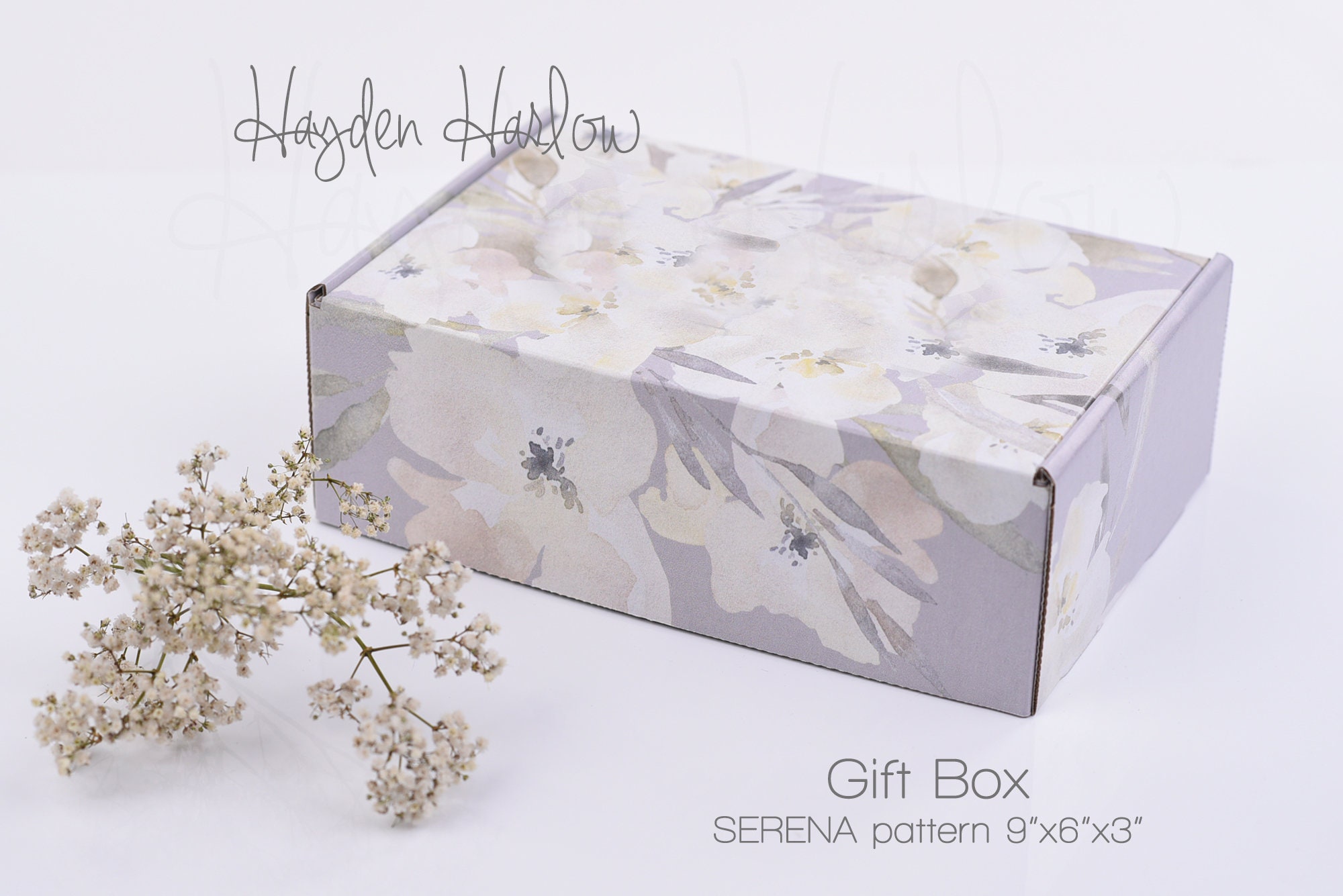 Exclusive All Over Print Gift Box With Matching Card | Etsy