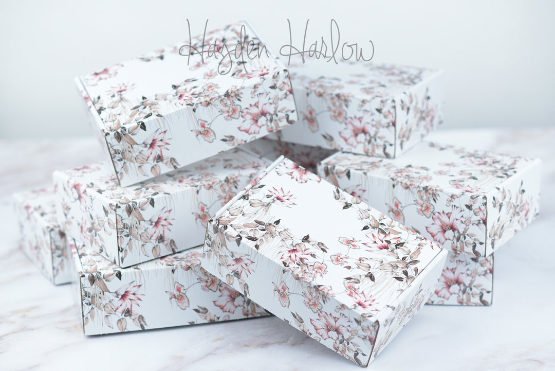 Floral Print Gift Box With Card: Bridesmaid Proposal Mailer - Etsy