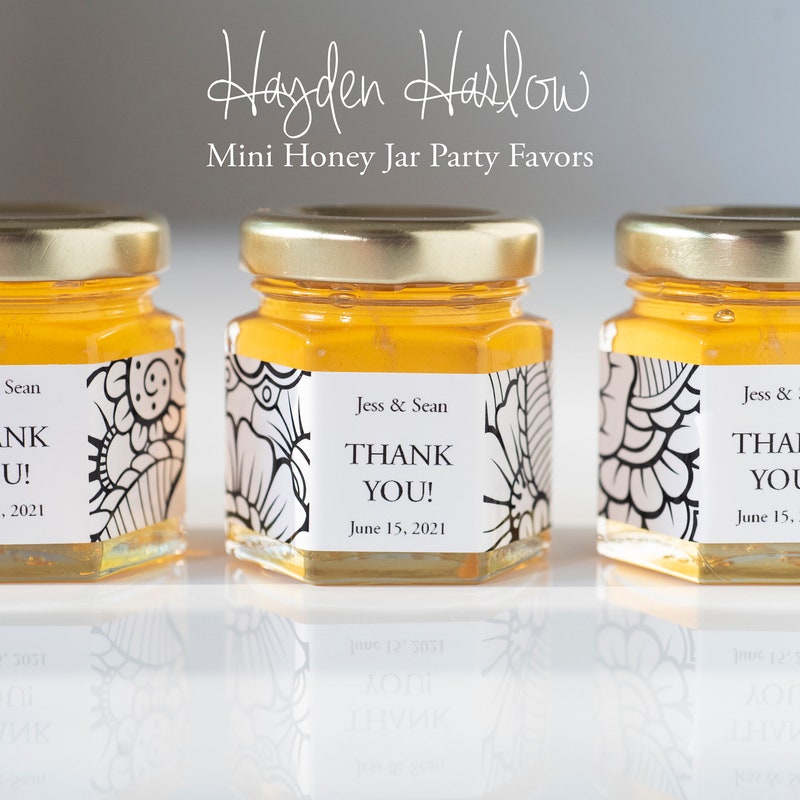 Mini Honey Jars - Etsy