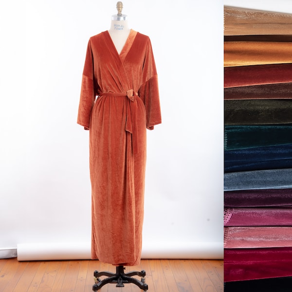 Velvet Robe - Etsy UK
