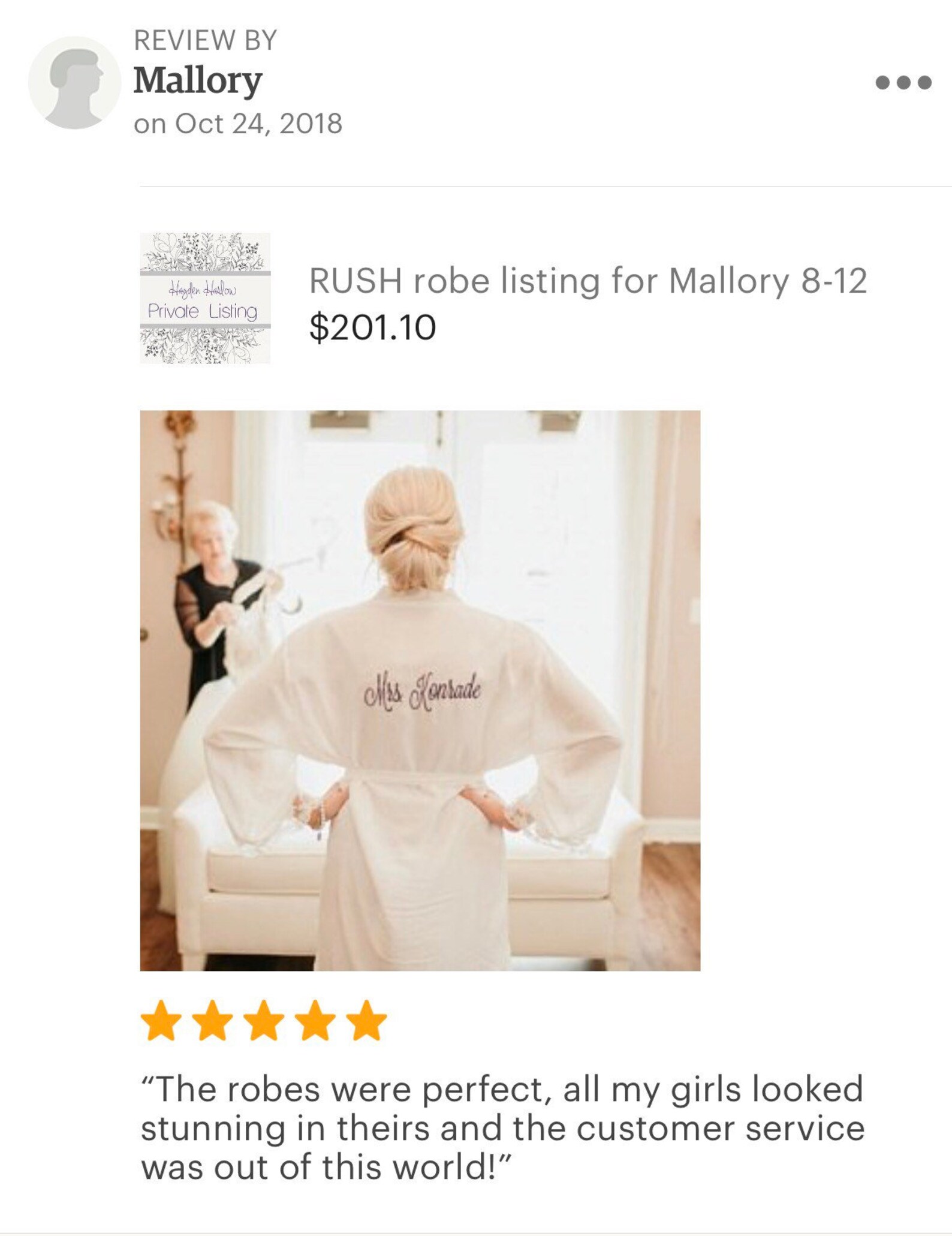 SILVER Grey Cotton Robe Matching LUX Lace Trim monogrammable - Etsy