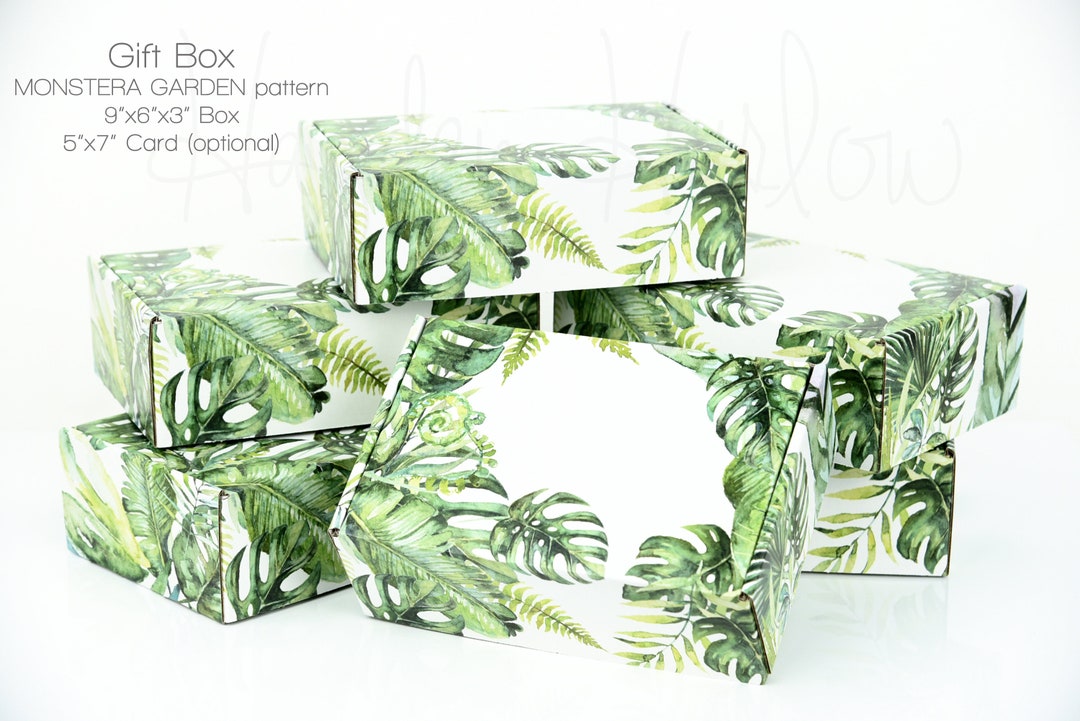 READY to SHIP | Exclusive All Over Print Gift Box | Bridesmaid Proposal ...