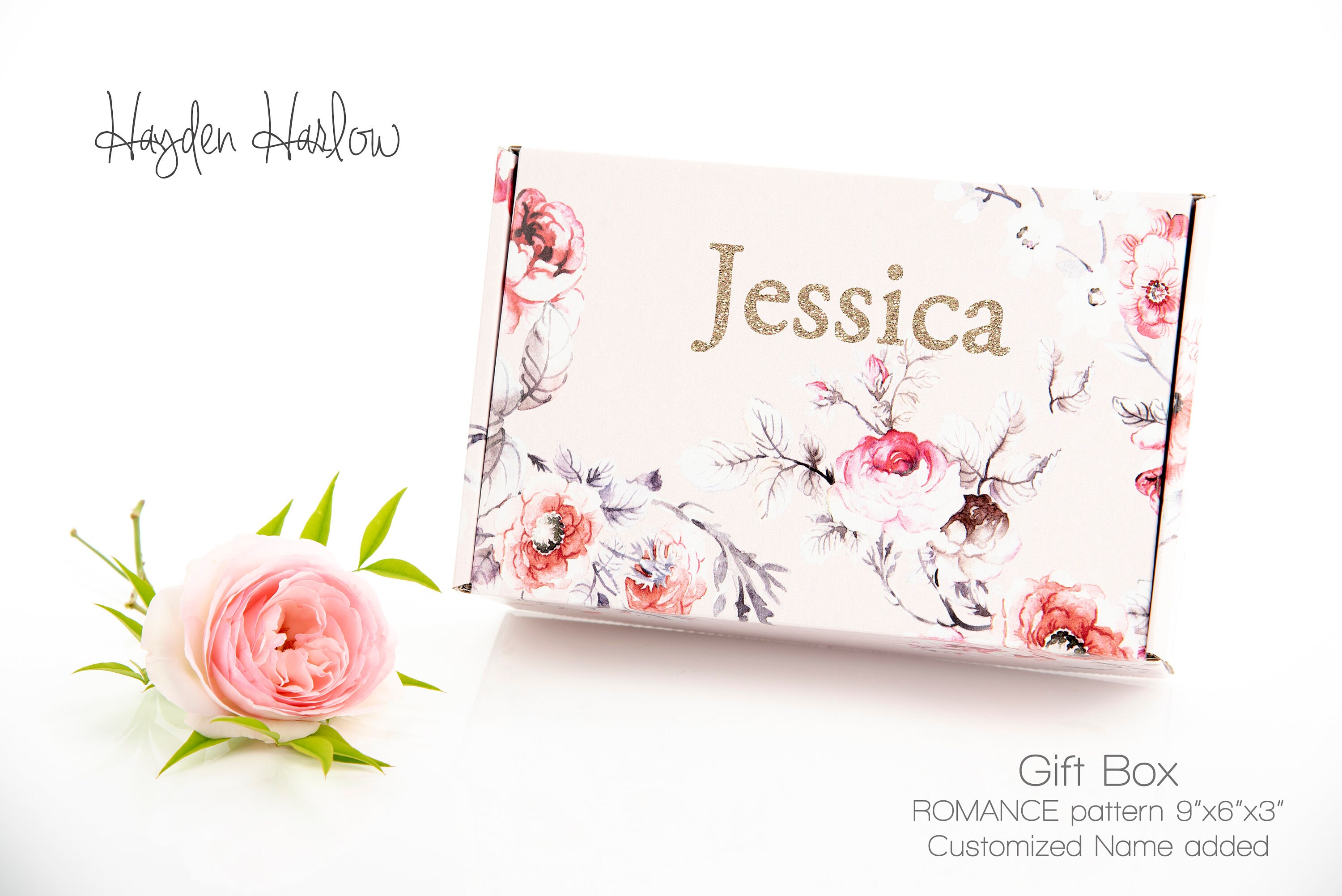 Exclusive all over print Gift Box with matching Card | Etsy