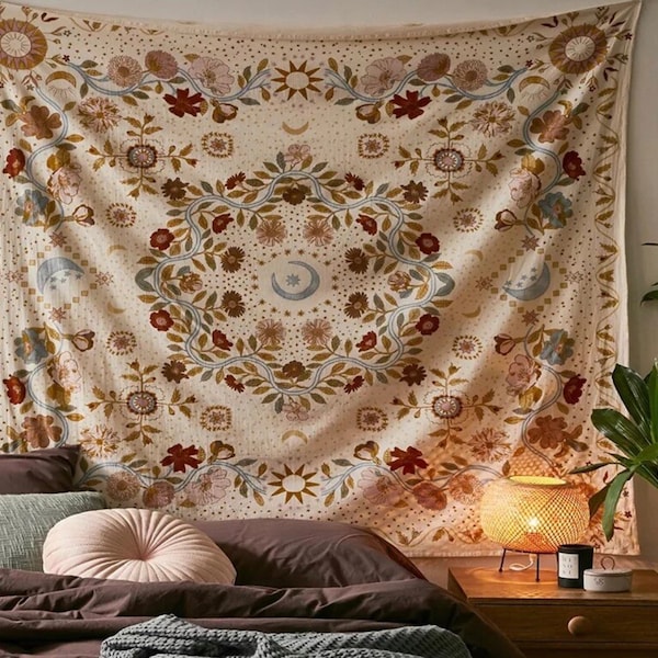 Boho Tapestry - Etsy