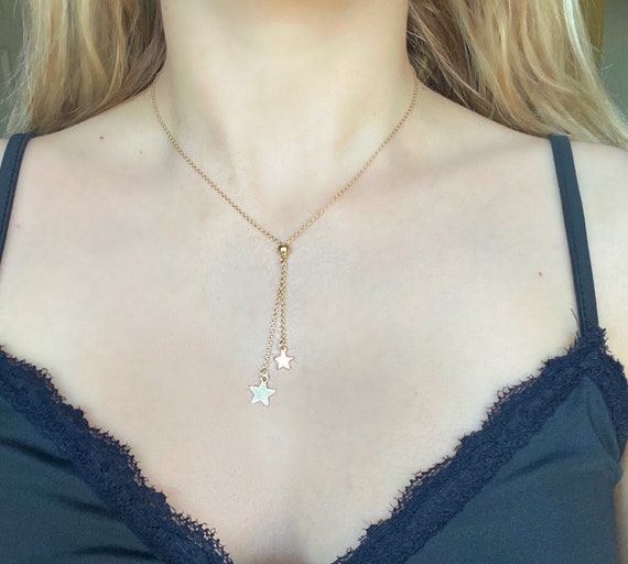 Star dangle necklace store