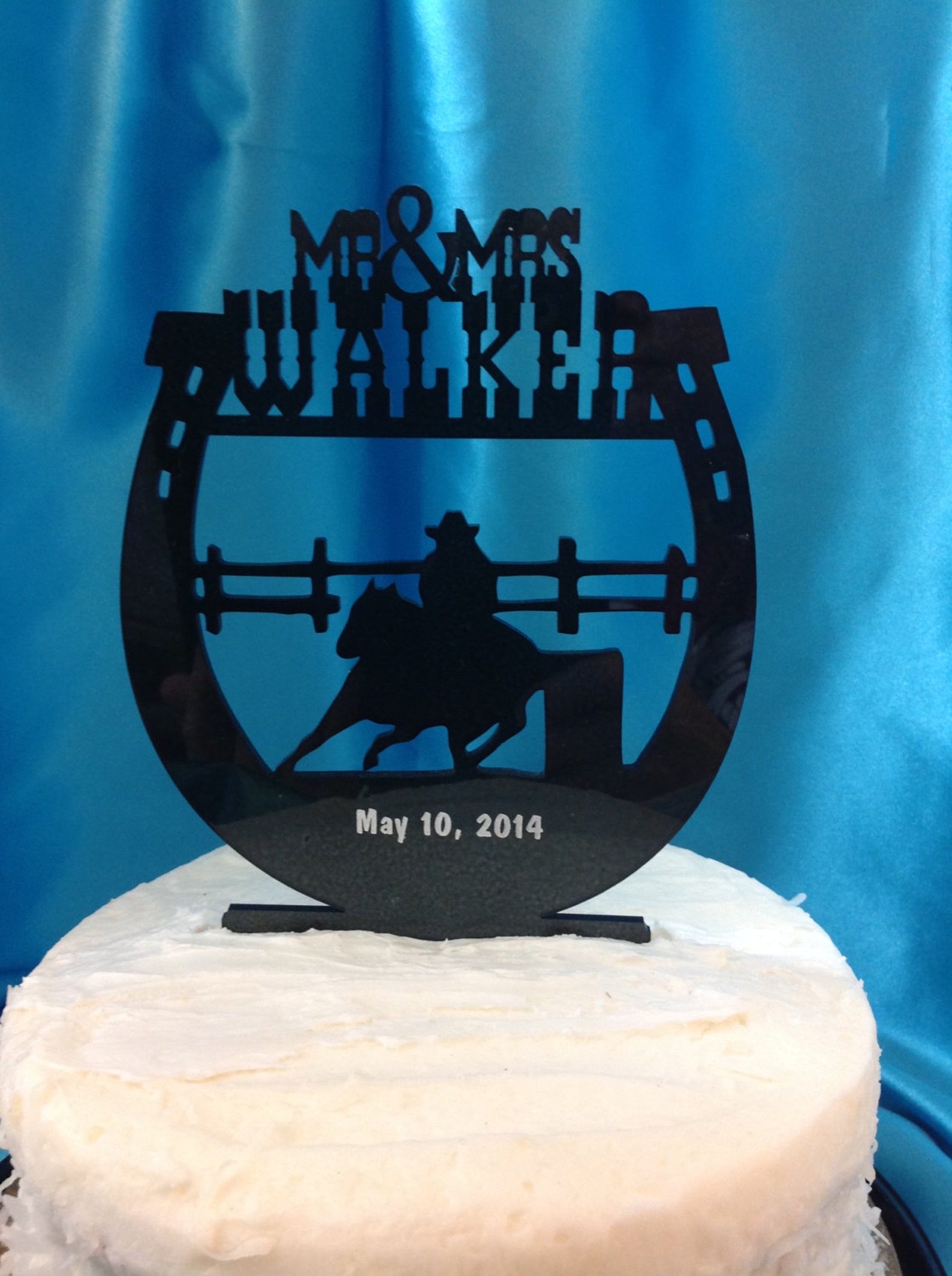 Personalized Monogram Country Western Horseshoe Cowboy Horse - Etsy