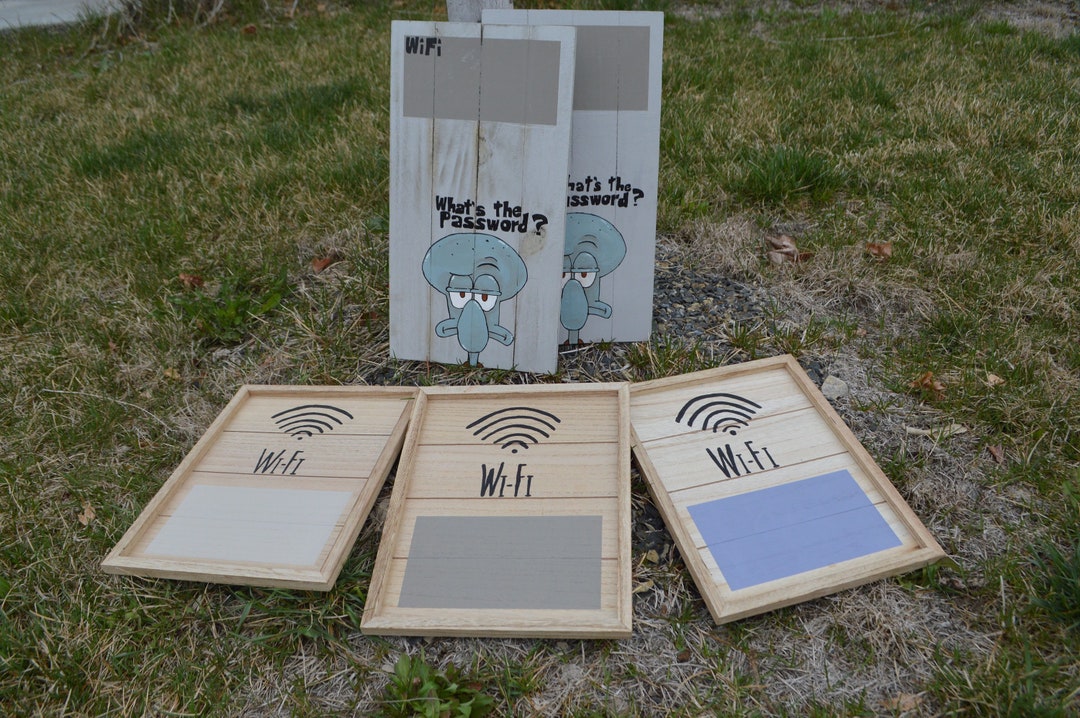 What’s the Wi-fi Signs - Etsy