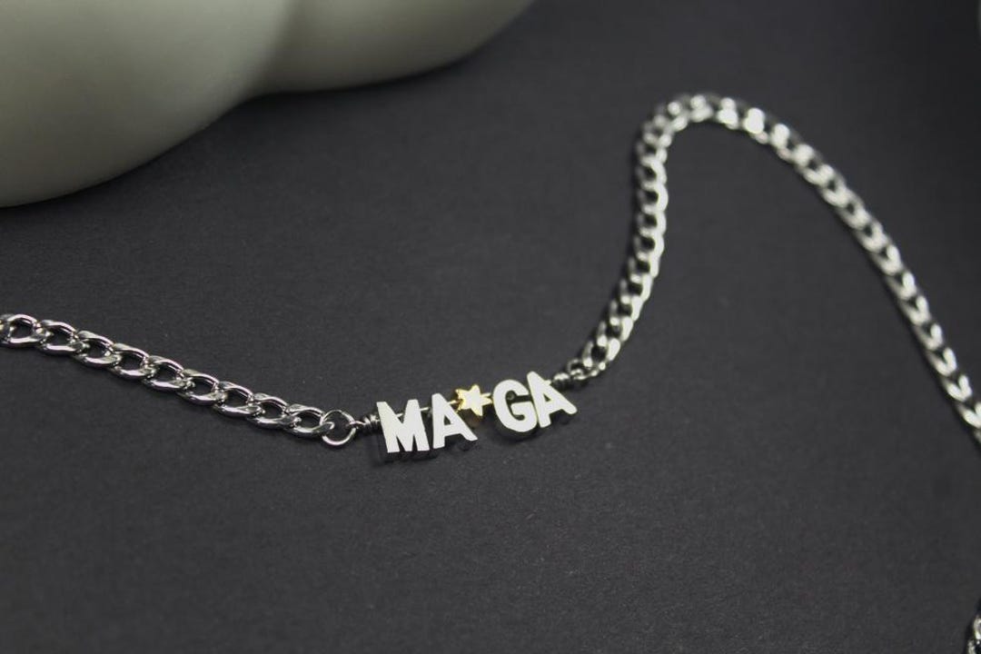 Maga Necklace, Hero Jewelry. Maga Star Necklace. Hope Necklace. Freedom ...