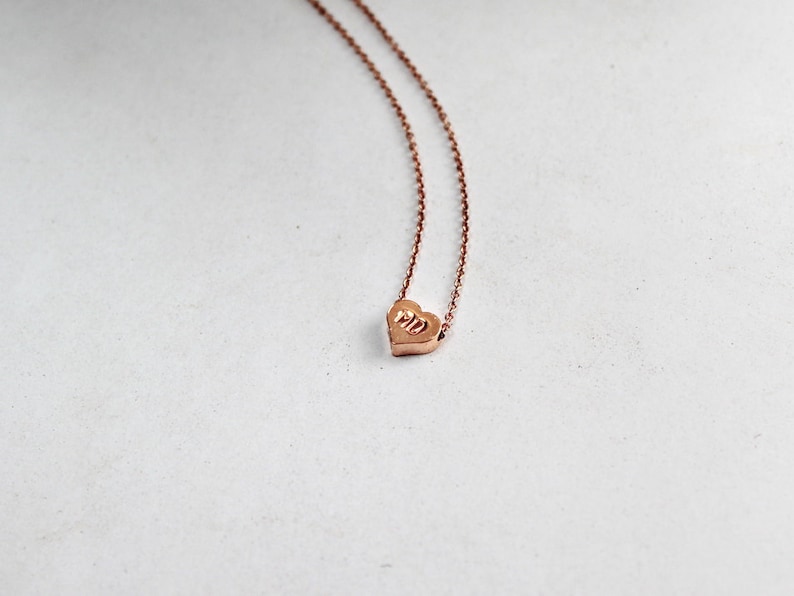 Two Letters 2 Initials Necklace First Name Last Name - Etsy