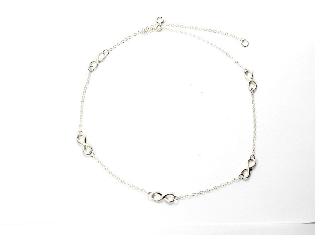 Infinity Station Bracelet,eternal Love Jewelry,anniversary Gift, Couple ...