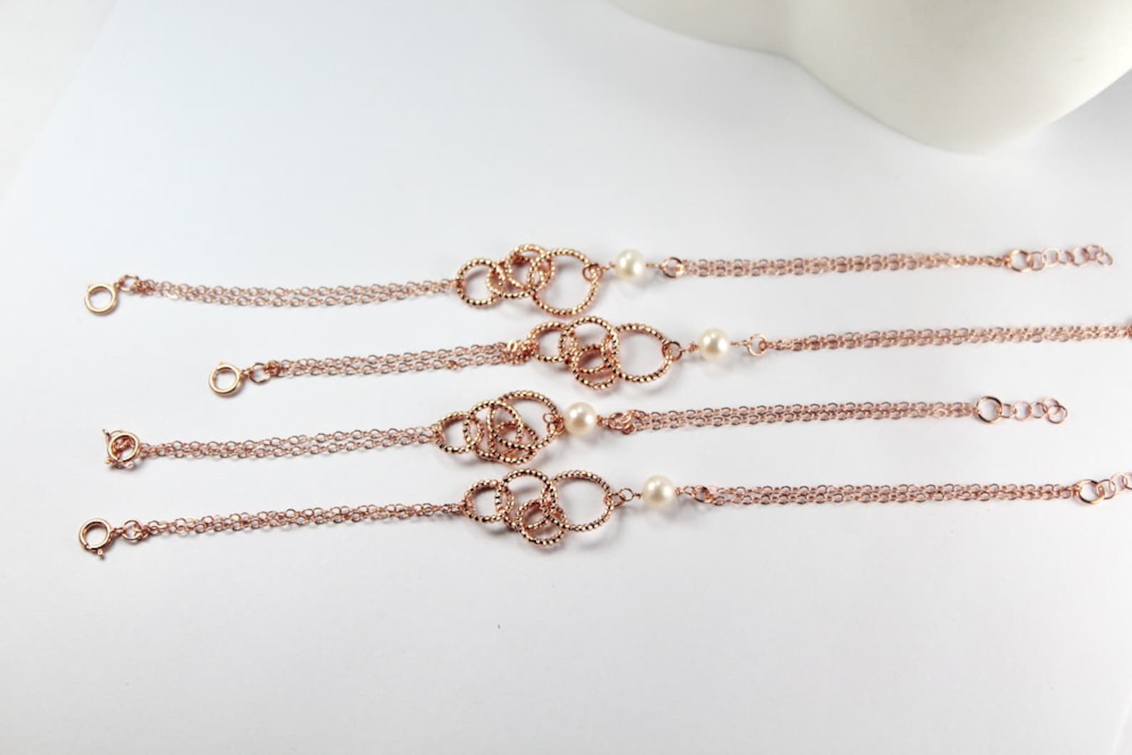 4 Sisters Bracelet Jewelry.4 Circle Infinity Bracelet4 - Etsy