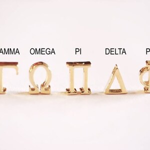 Greek Alpha Letter Jewelry, Greek Initial Alpha Necklace, Gold Alpha ...