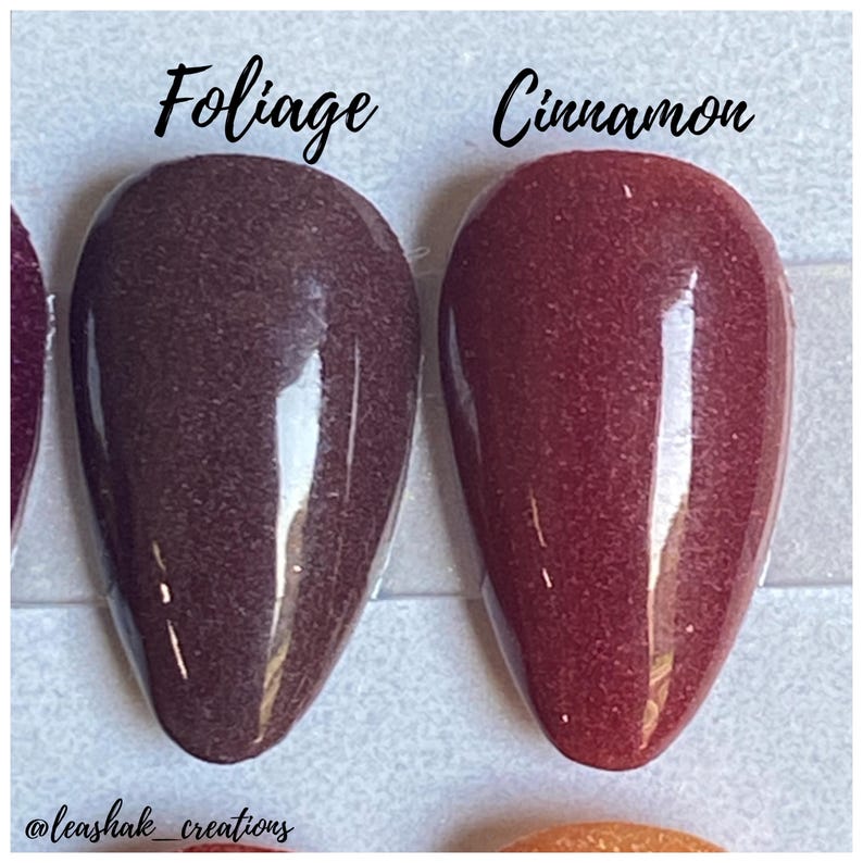 Pick Your Color - Fall Edition Press-ons - Etsy