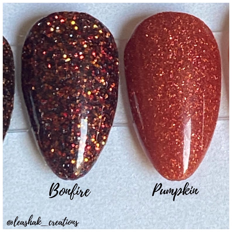 Pick Your Color - Fall Edition Press-ons - Etsy
