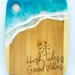 ADD-ON Engraving on Beach Wave Cutting Board / High Tides & Good Vibes ...