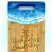 ADD-ON Engraving on Beach Wave Cutting Board / High Tides & Good Vibes ...