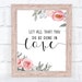Let All That You Do Be Done in Love. Scripture Art. Christian Wall Art ...
