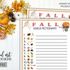 Fall Emoji Pictionary Game, Printable Autumn Games, Fall Activities for ...