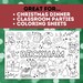 Christmas Placemat Printable, Christmas Activities for Kids, Christmas ...