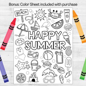 Summer Game BUNDLE / Summer Party Games / Printable Summertime Games ...
