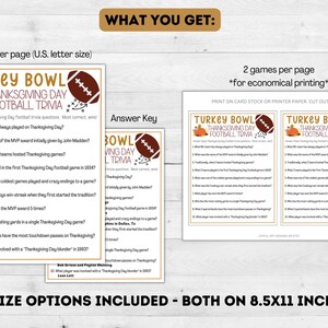 Thanksgiving Trivia Game / Thanksgiving Fowl Play Turkey Game / True or ...