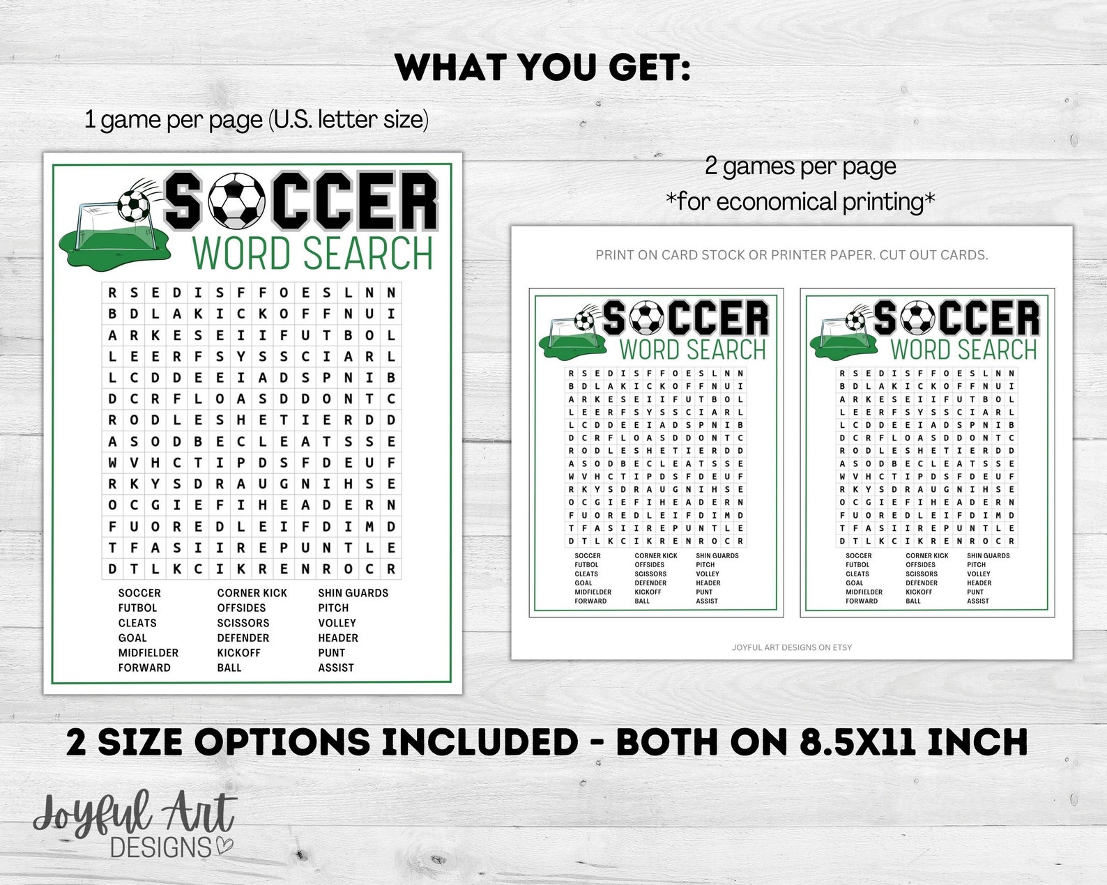 Soccer Word Search / Printable Soccer Team Party Games / Soccer Games ...