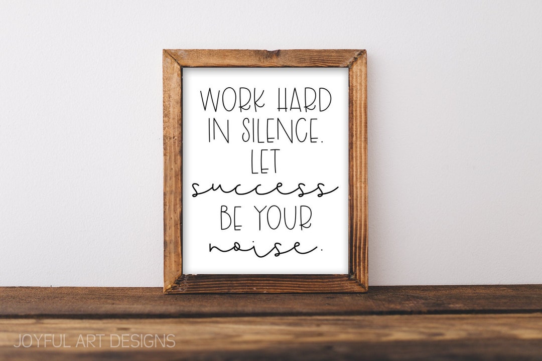 Success Motivation Printable. Success Quote. Inspirational Quote ...