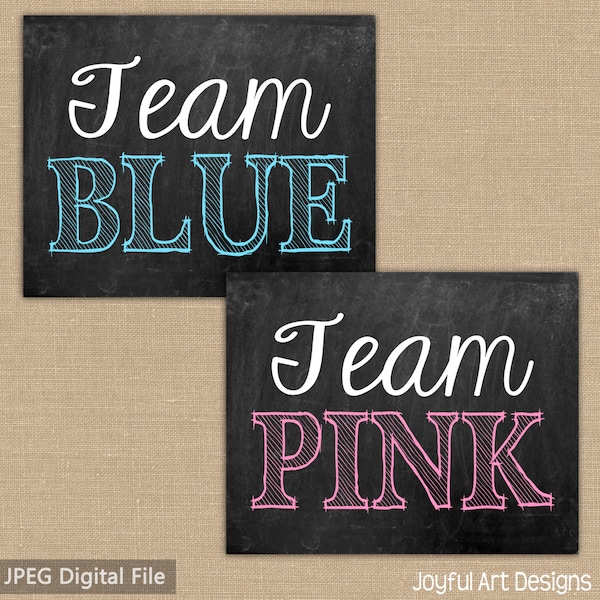 Team Pink - Etsy