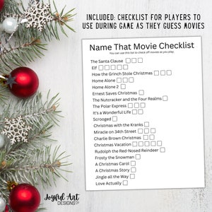 Name That Movie Christmas Game, Guess the Christmas Movie, Christmas ...