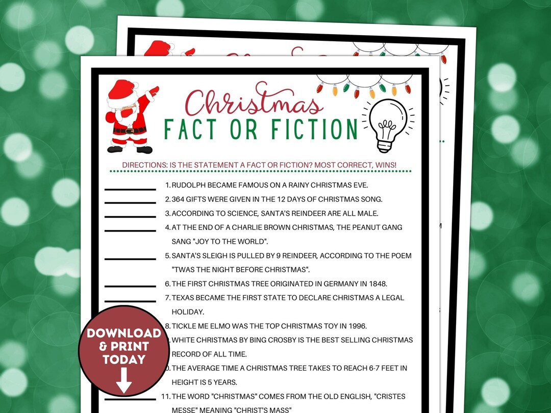 Christmas Fact Or Fiction Game Christmas Party Games Fun Christmas christmas-fact-or-fiction-game-christmas-party-games-fun-christmas